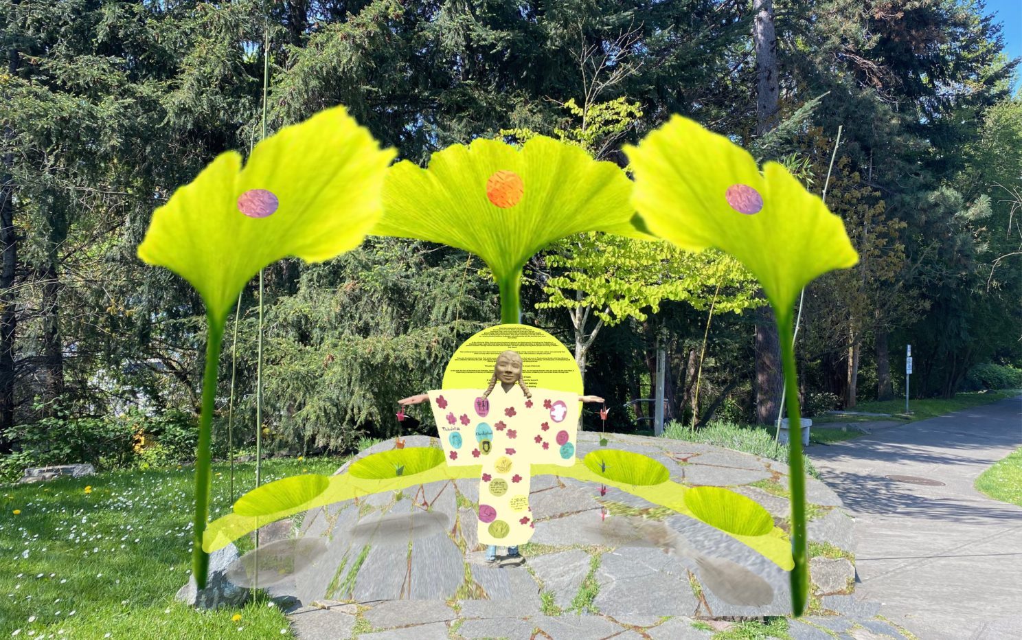 After theft, new replacement installation planned honoring Sadako ...